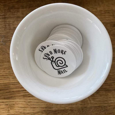 Send More Snail Sticker - The Paper Seahorse